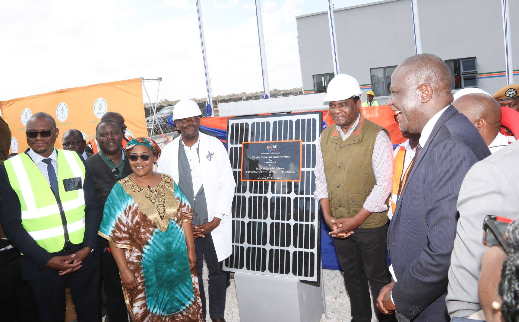 Zambia Commissions Largest Solar Power Plant, Advancing Clean Energy ...